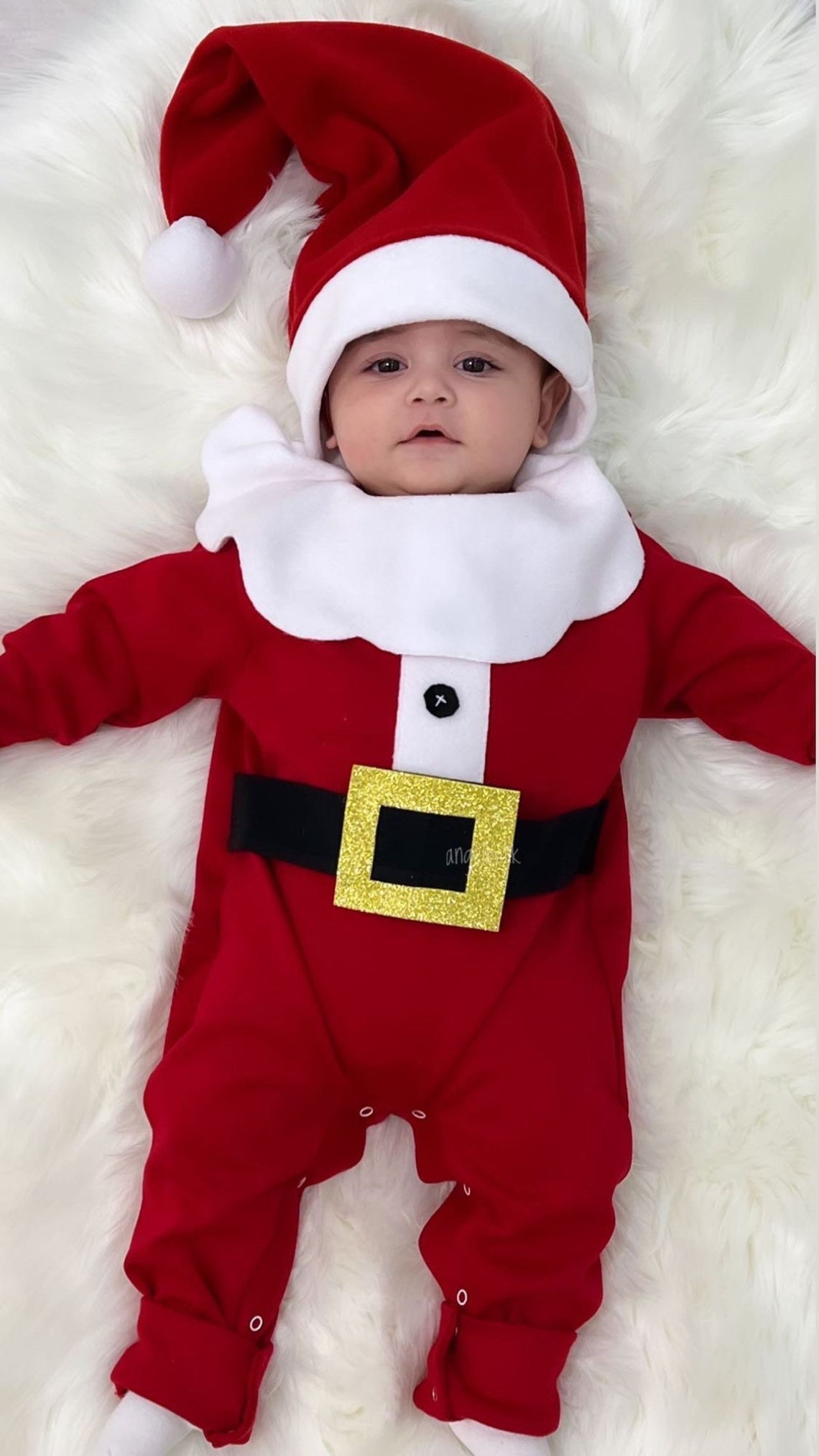 Santa Baby Costume Little Santa Baby Costume Santa Toddler Red ...