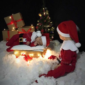 Santa Baby Costume Little Santa Baby Costume Santa Toddler Red - Etsy