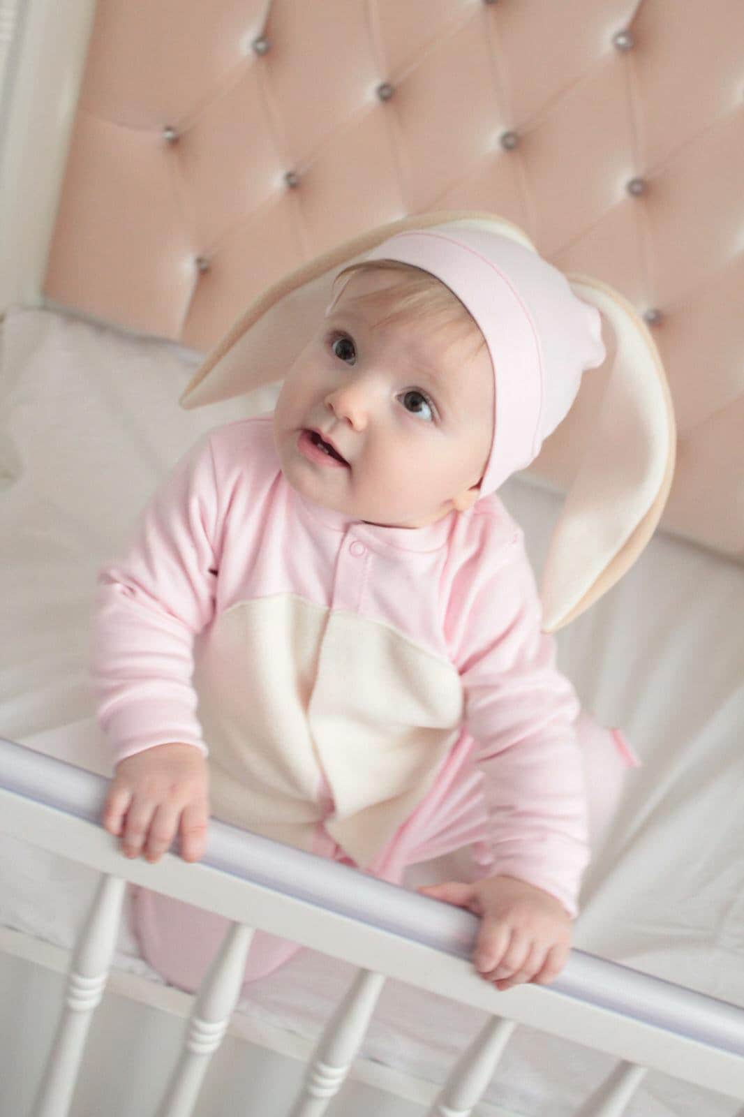 Baby Bunny Girl Romper, Newborn Baby Outfit, Easter Bunny Baby Bunny ...