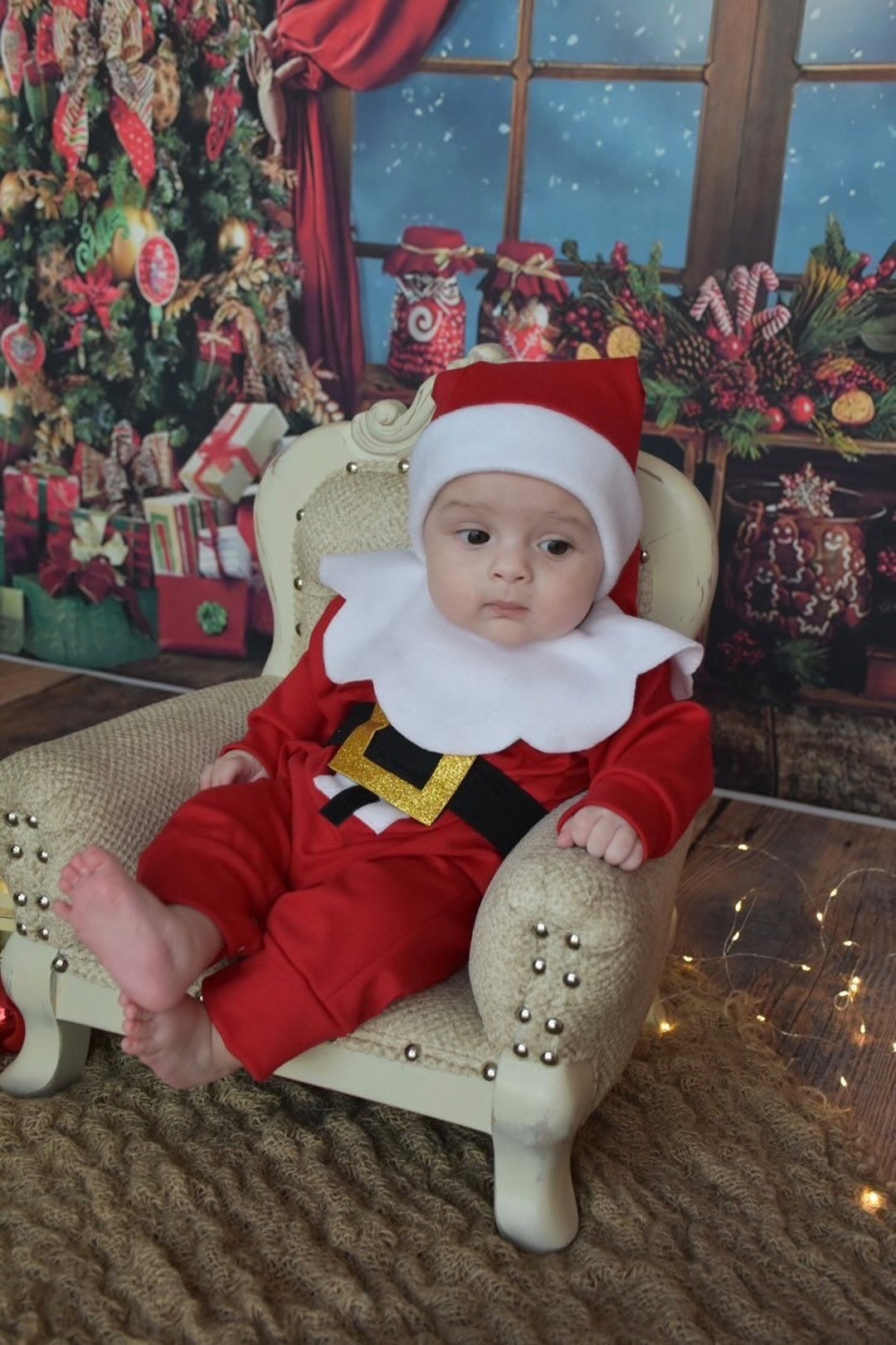 Santa Baby Costume Little Santa Baby Costume Santa Toddler Red ...