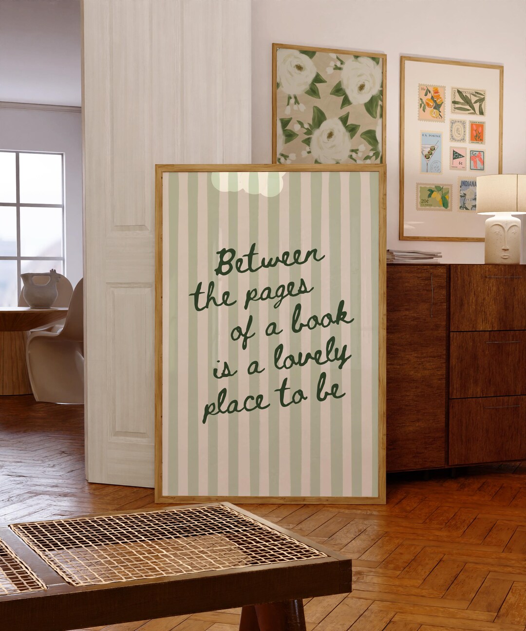 Custom Book Lover Wall Art, Bookish Print, Reading Quote Poster, Custom ...