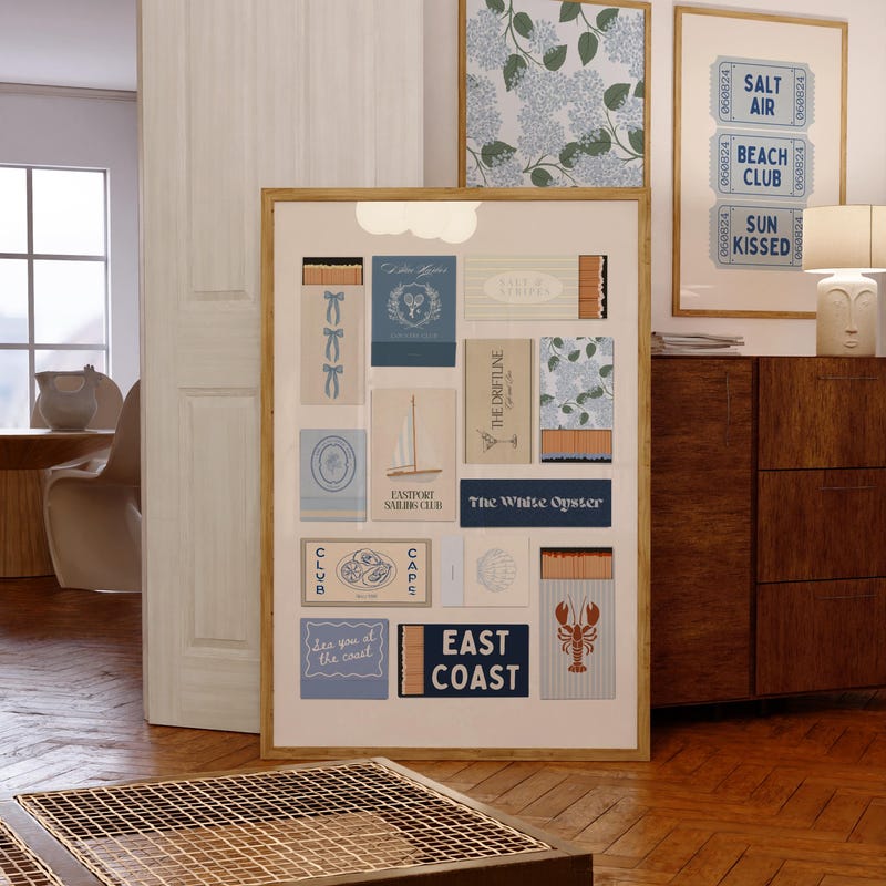 Grandmillennial Art - Etsy