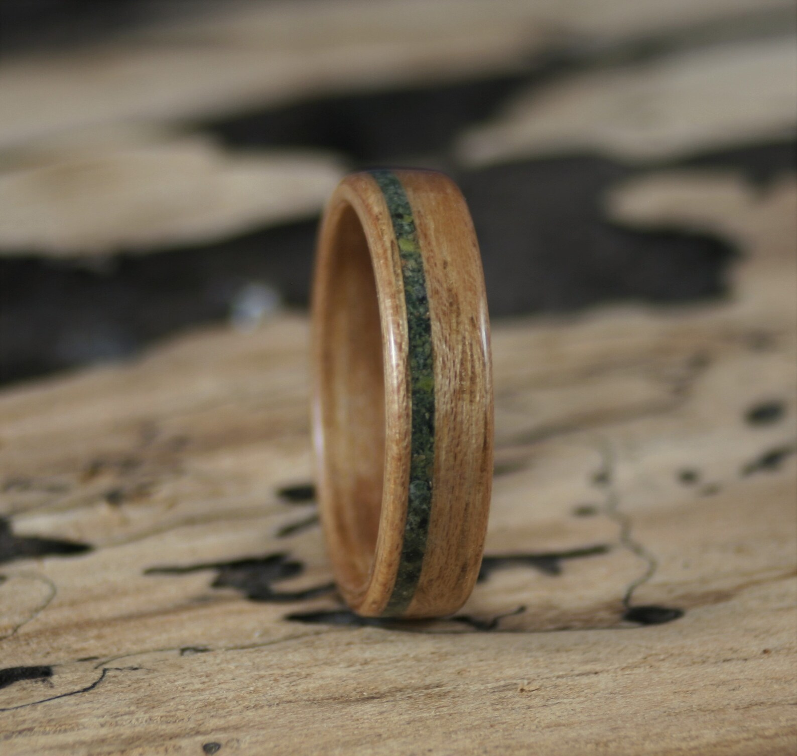 Bentwood Ring Japanese Sen Jade Wood Wooden Wedding - Etsy