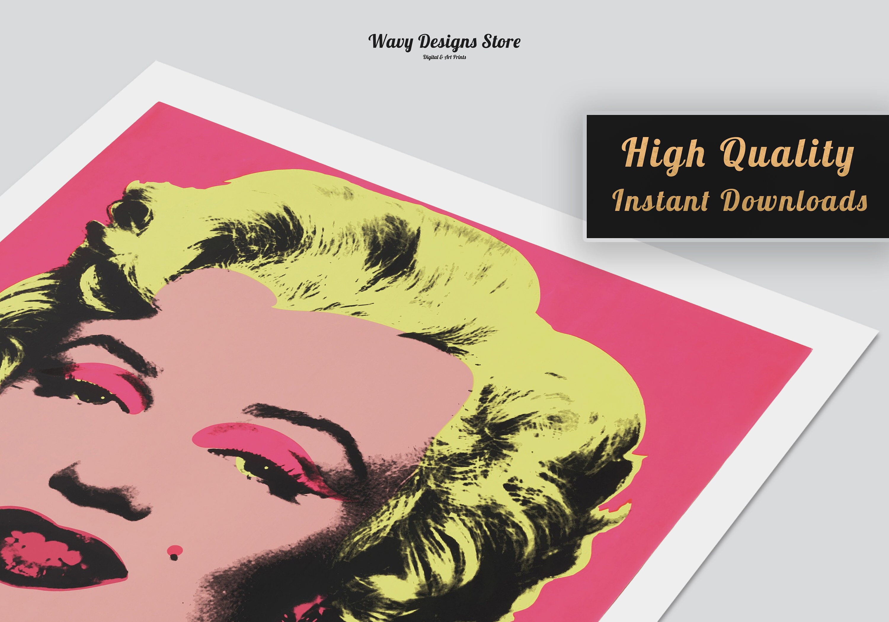 Andy Warhol Poster Color Swatch Poster Modern Art Poster - Etsy