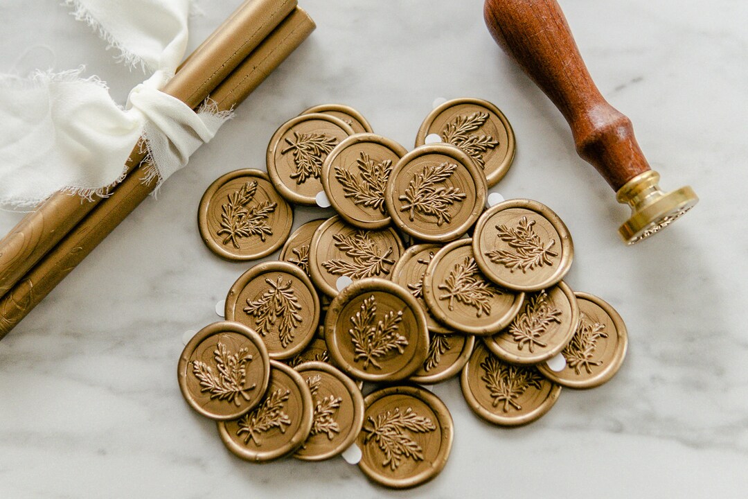 Handmade Self Adhesive Wax Seals - Pack of 25 - Etsy