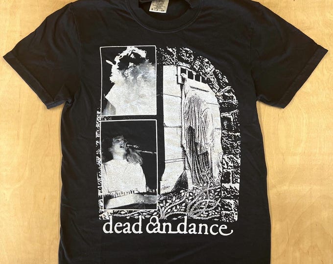 4AD Records Logo Shirt, Cocteau Twins, Dead Can Dance, Pixies, Bauhaus ...