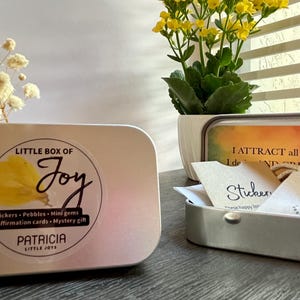 Little Box of Joy • A Fun Way to Brighten Your Day • Intentional Party ...