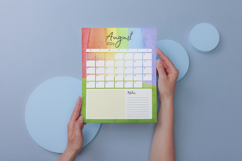 Fun Summer Calendar Printable Mystery Card Its Summer Easy to Print 8 ...