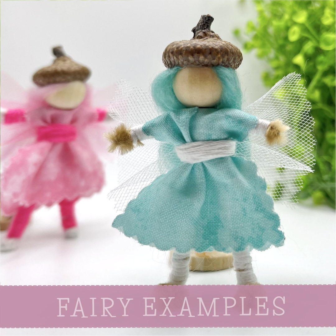 DIY Fairy Kit Make Your Own Fairy Doll No Sewing Handmade Gift Craft ...