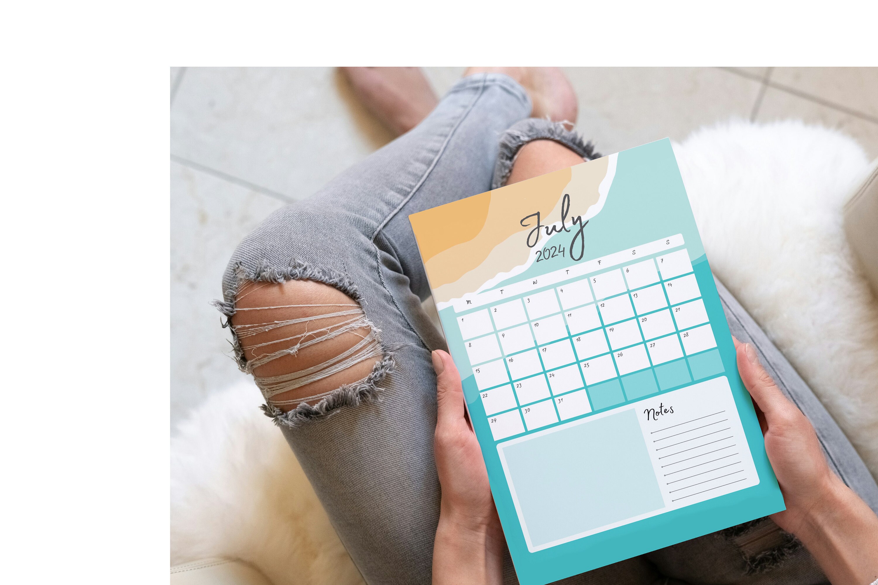 Fun Summer Calendar Printable Mystery Card Its Summer Easy to Print 8 ...