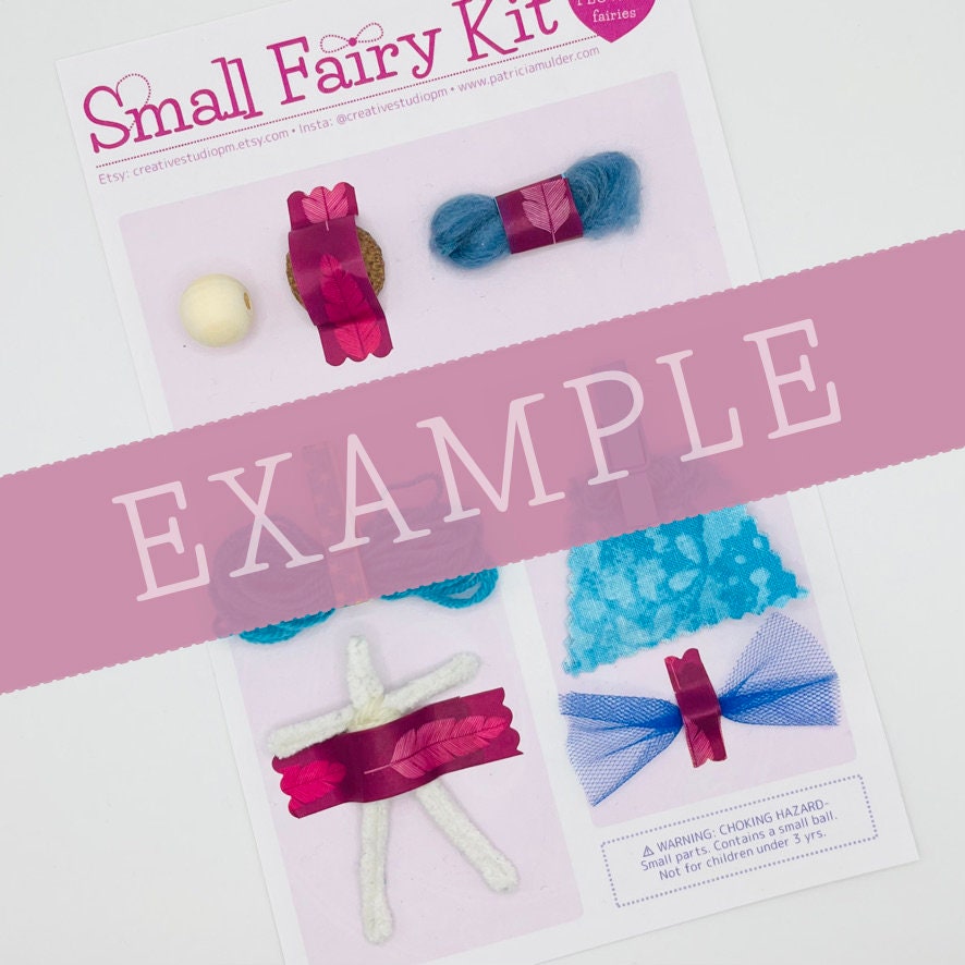 DIY Fairy Kit Make Your Own Fairy Doll No Sewing - Etsy