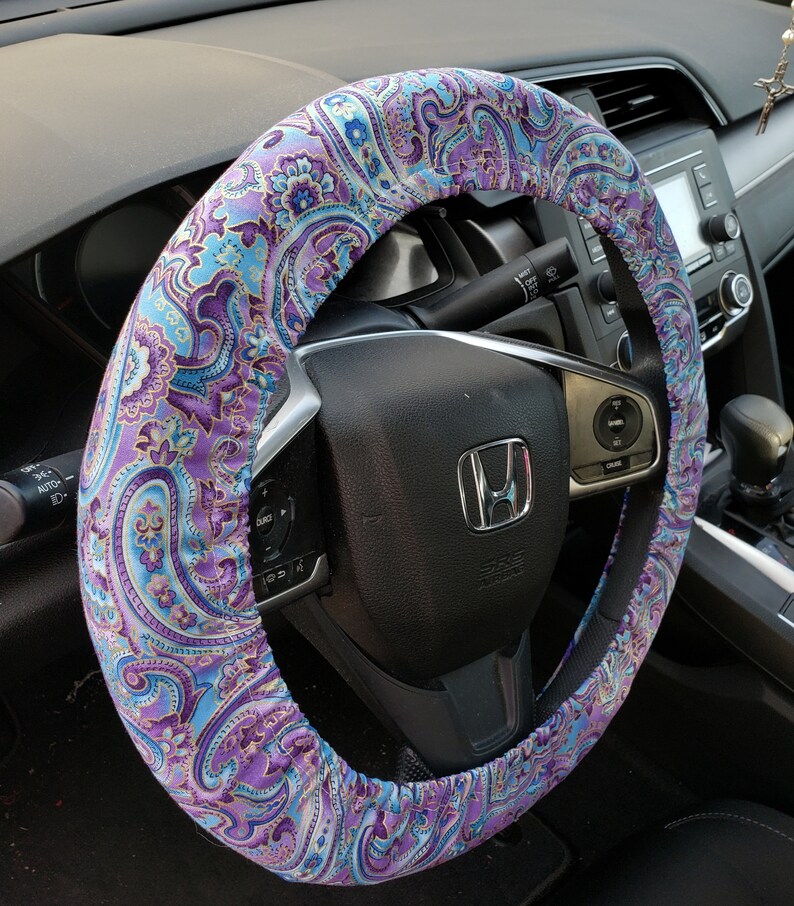 Various Purple Patterns Steering Wheel Cover - Etsy