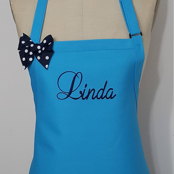 Turquoise Apron - Etsy