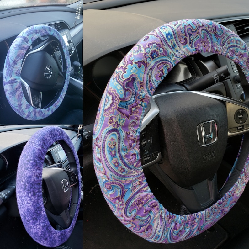 Various Purple Patterns Steering Wheel Cover - Etsy