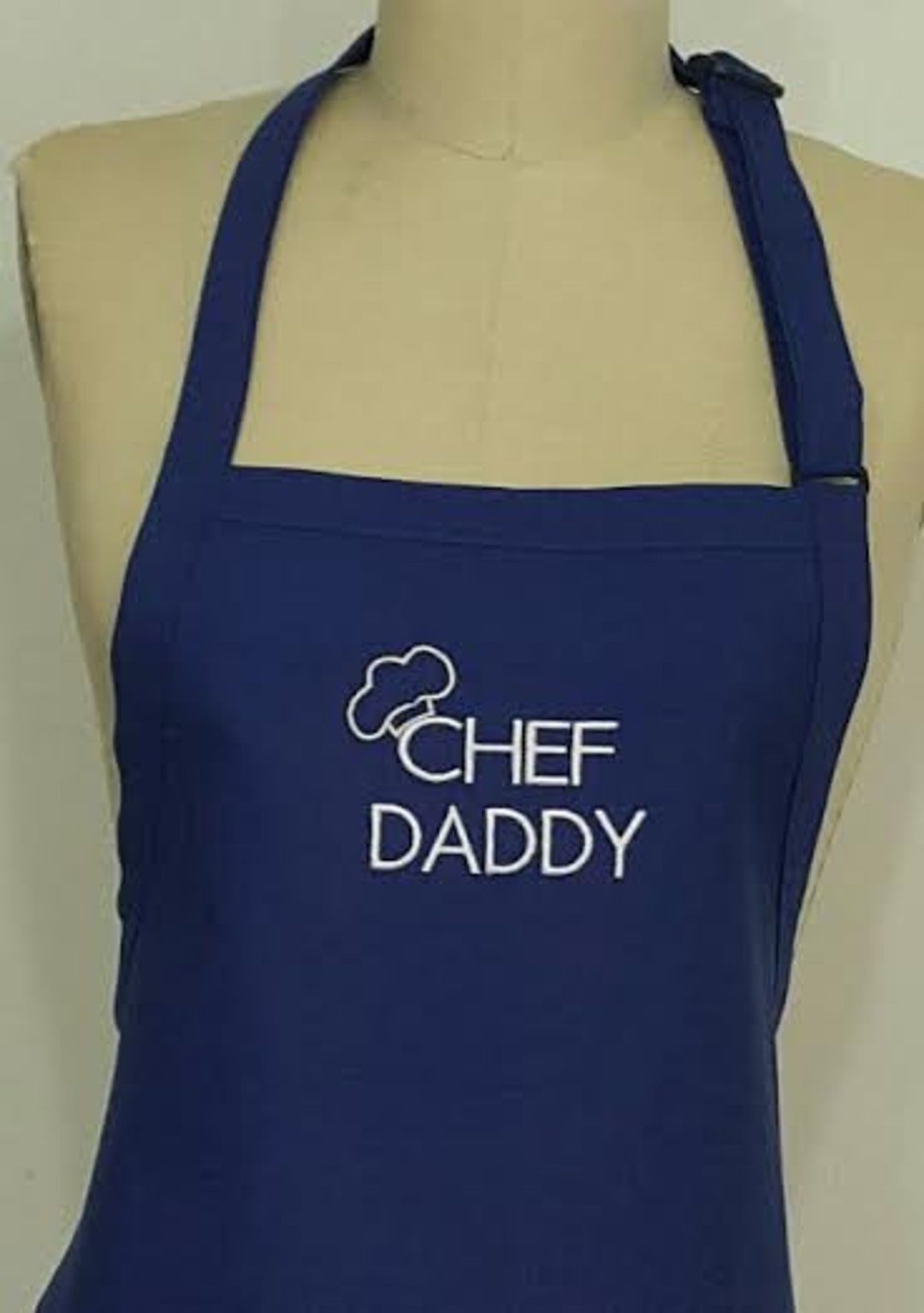CHEF DADDY Personalized Apron/ Men's Apron / Embroidery Aprons / Father ...