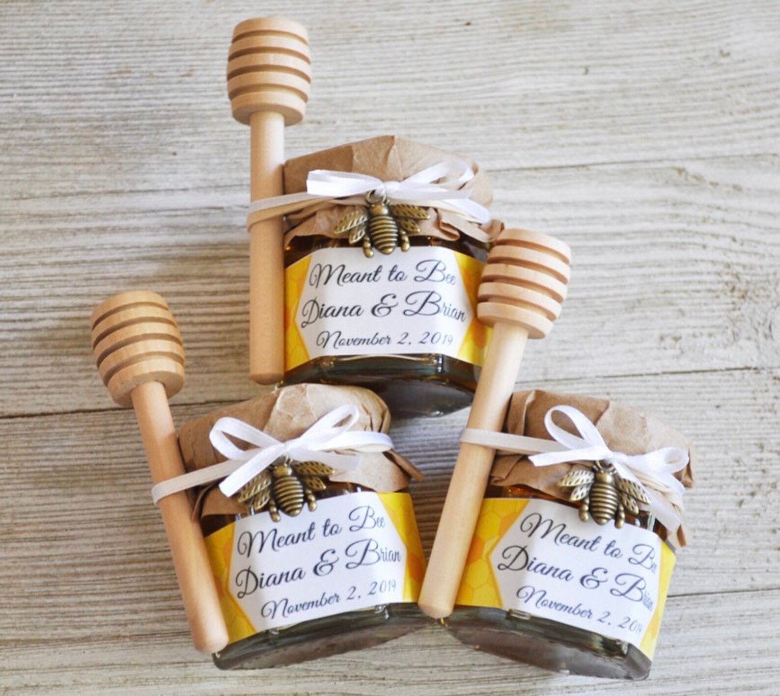 24 Honey Jar Favors 2 Oz. - Wedding Favors - Party Favors - Etsy