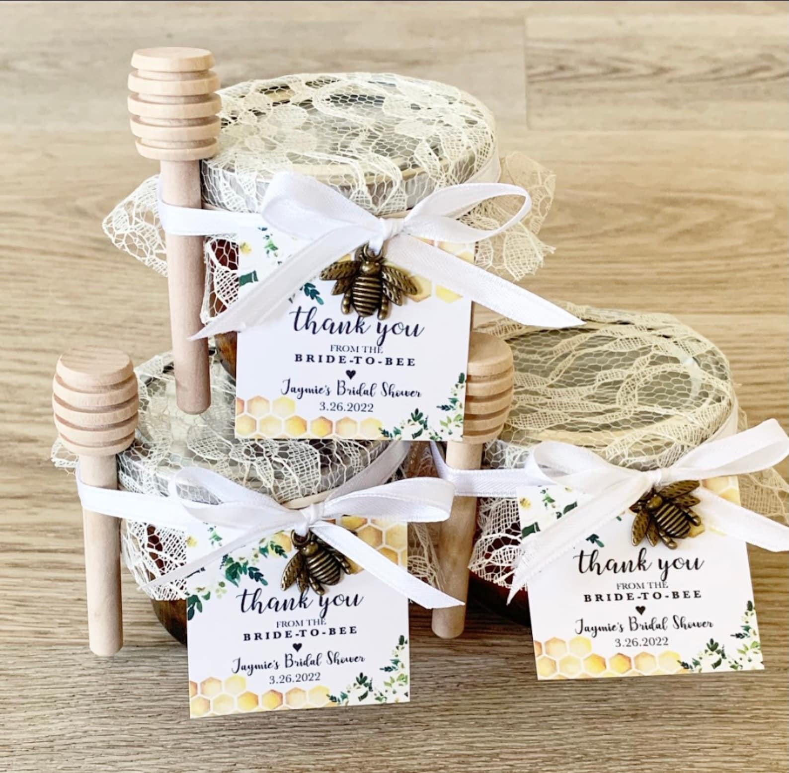 12 Honey Jar Favors 4 Oz. Wedding Favors Party Favors - Etsy