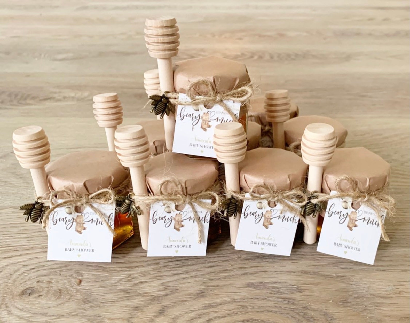 24 Honey Jar Favors 2 Oz. - Wedding Favors - Party Favors - Etsy