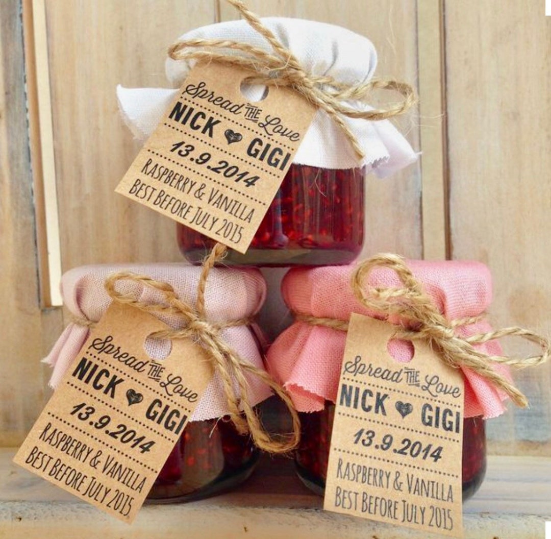 25 Jam Mini Jar Favors 2 Oz. - Wedding Favors - Party Favors - Etsy