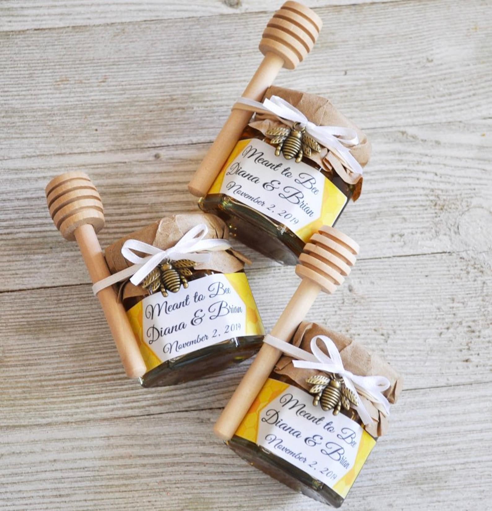 24 Honey Jar Favors 2 Oz. - Wedding Favors - Party Favors - Etsy