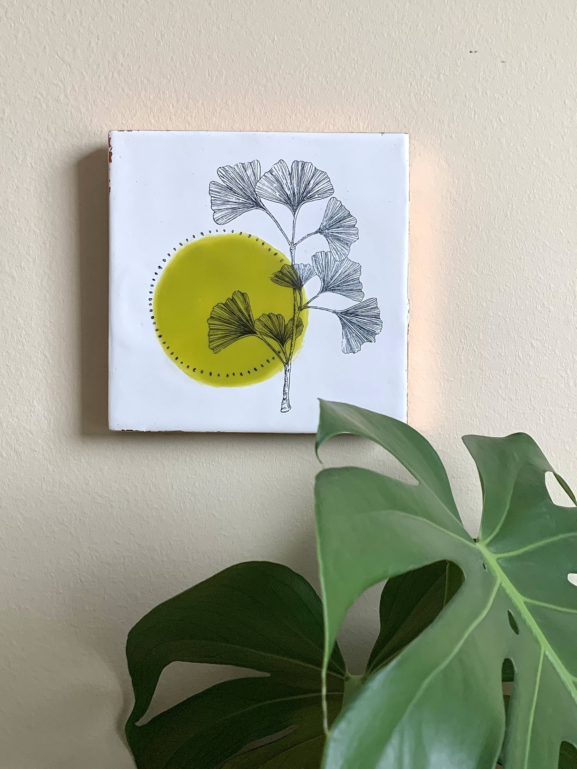 Geranium Custom Encaustic Painting - Etsy