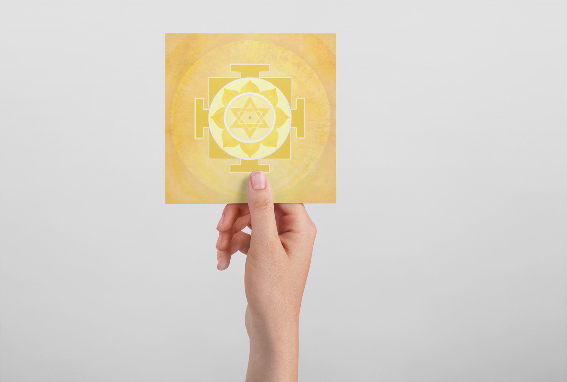 Jupiter Yantra Print 6x6: Sacred Geometry Art, Spiritual Gift, Yoga Art ...
