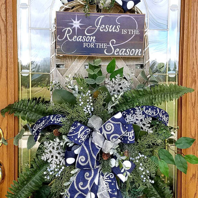 Tobacco Basket Wreath - Etsy