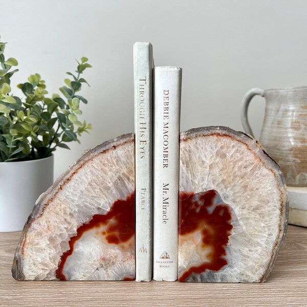 Agate Bookends - Etsy