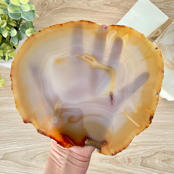 Large Agate Slice - Etsy