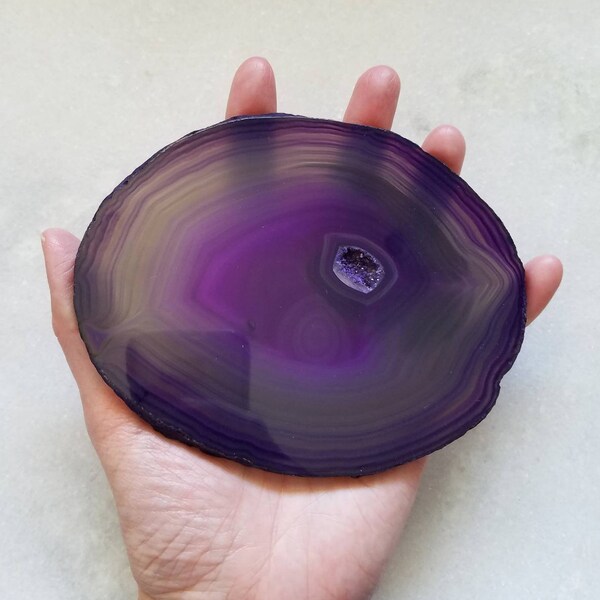 Large Agate Slice - Etsy