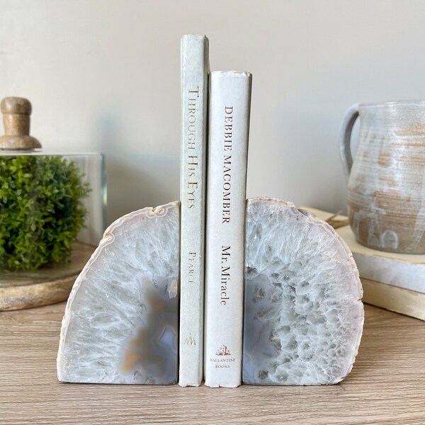 Agate Bookends - Etsy