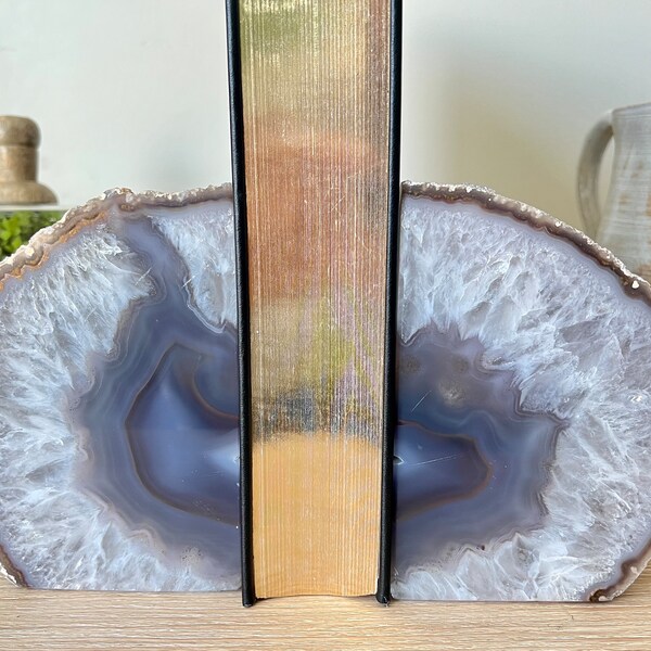 Geode Bookends - Etsy