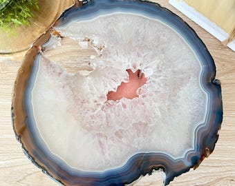 EXTRA LARGE Natural Geode Slice, Giant Agate Slice to Frame, Agate Slab ...