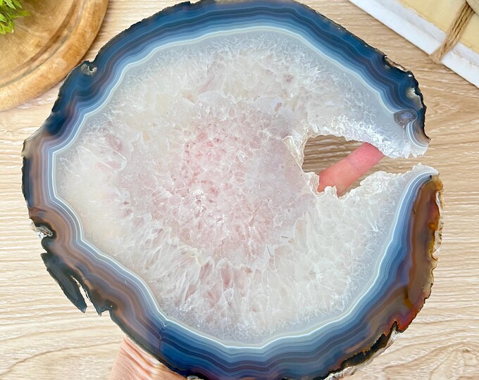 EXTRA LARGE Natural Geode Slice, Giant Agate Slice to Frame, Agate Slab ...