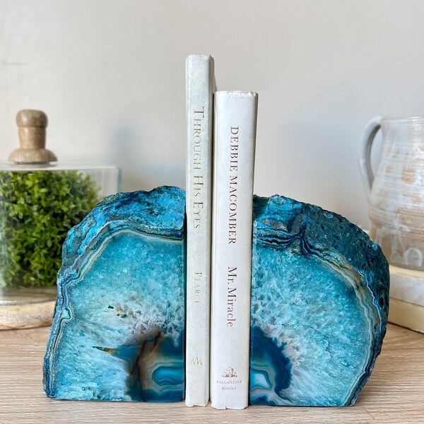 Geode Bookends - Etsy