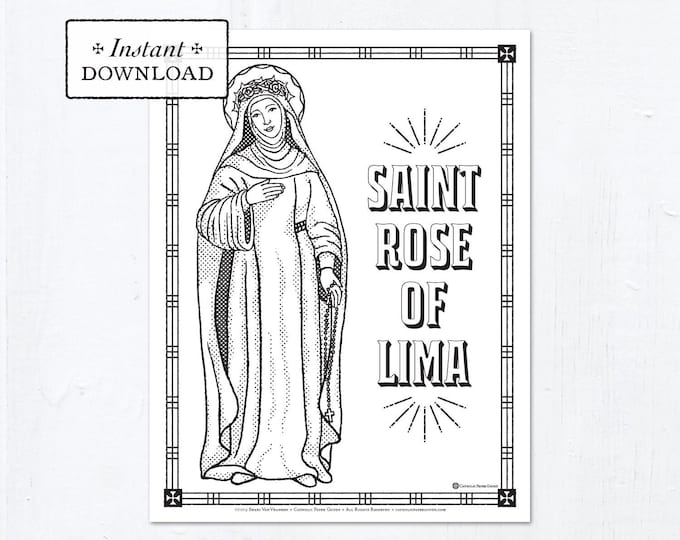 Coloring Pages - Catholic Paper Goods