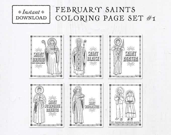 Coloring Pages - Catholic Paper Goods