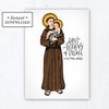 Lent With the Saints Coloring Pages, Bundle of 24, Catholic Saints ...