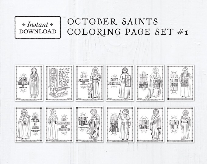 Coloring Pages - Catholic Paper Goods