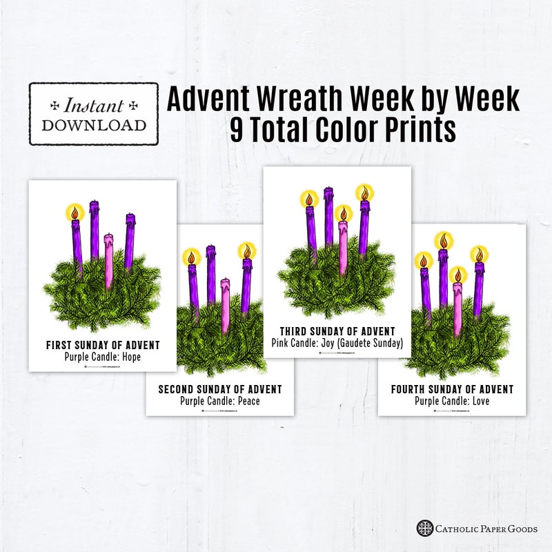 Advent Wreath Lighting - Etsy UK