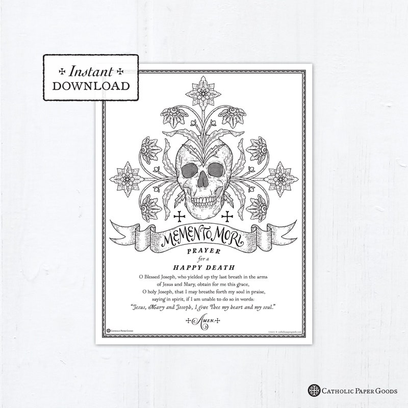 Mementor Mori Pdf - Etsy