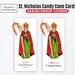 Parish License, St. Nicholas Printable Candy Cane Treat Cards, Instant ...