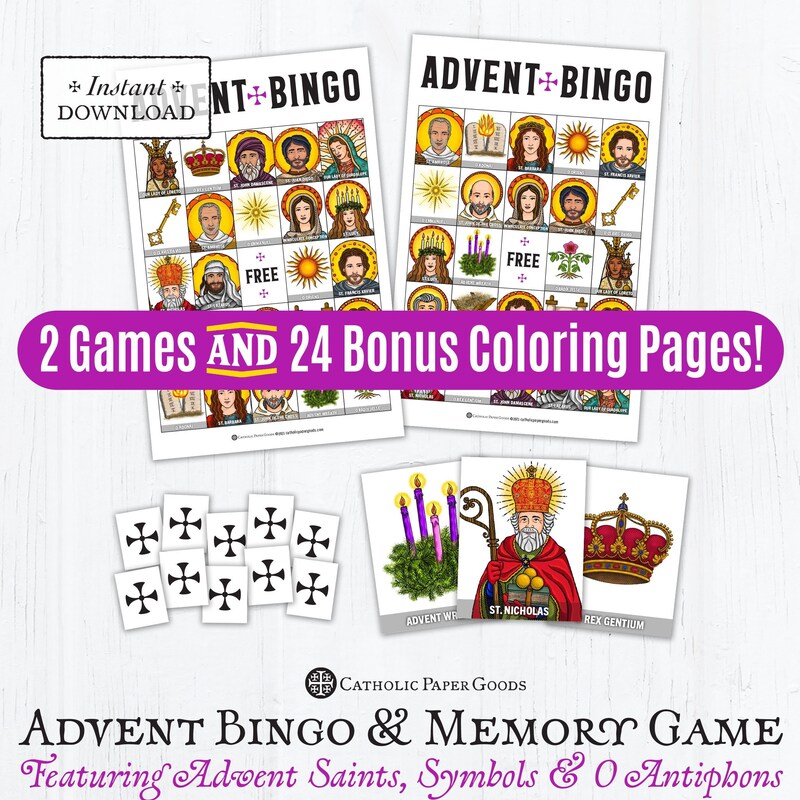 Nativity Bingo - Etsy