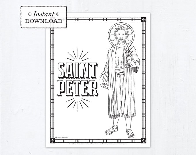 Coloring Pages - Catholic Paper Goods