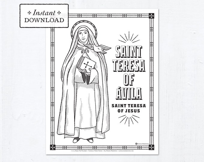 Coloring Pages - Catholic Paper Goods