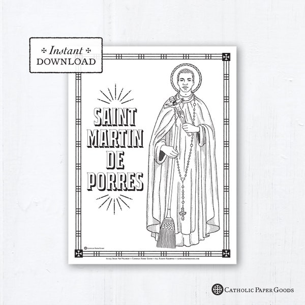 Martin De Porres - Etsy