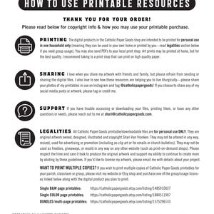 Ten Commandments Printable Bundle: Catholic Classroom Decor (PDF) - Etsy