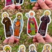 Catholic Saints 4 Inch Individual Die Cut Vinyl Stickers Peel & Stick ...