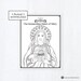 The Divine Mercy Chaplet Catholic Coloring Pages, Catholic Prayers, 2 ...
