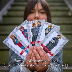 Catholic Saint Flash Cards January Set #1 - Printable - PLUS Bonus ...